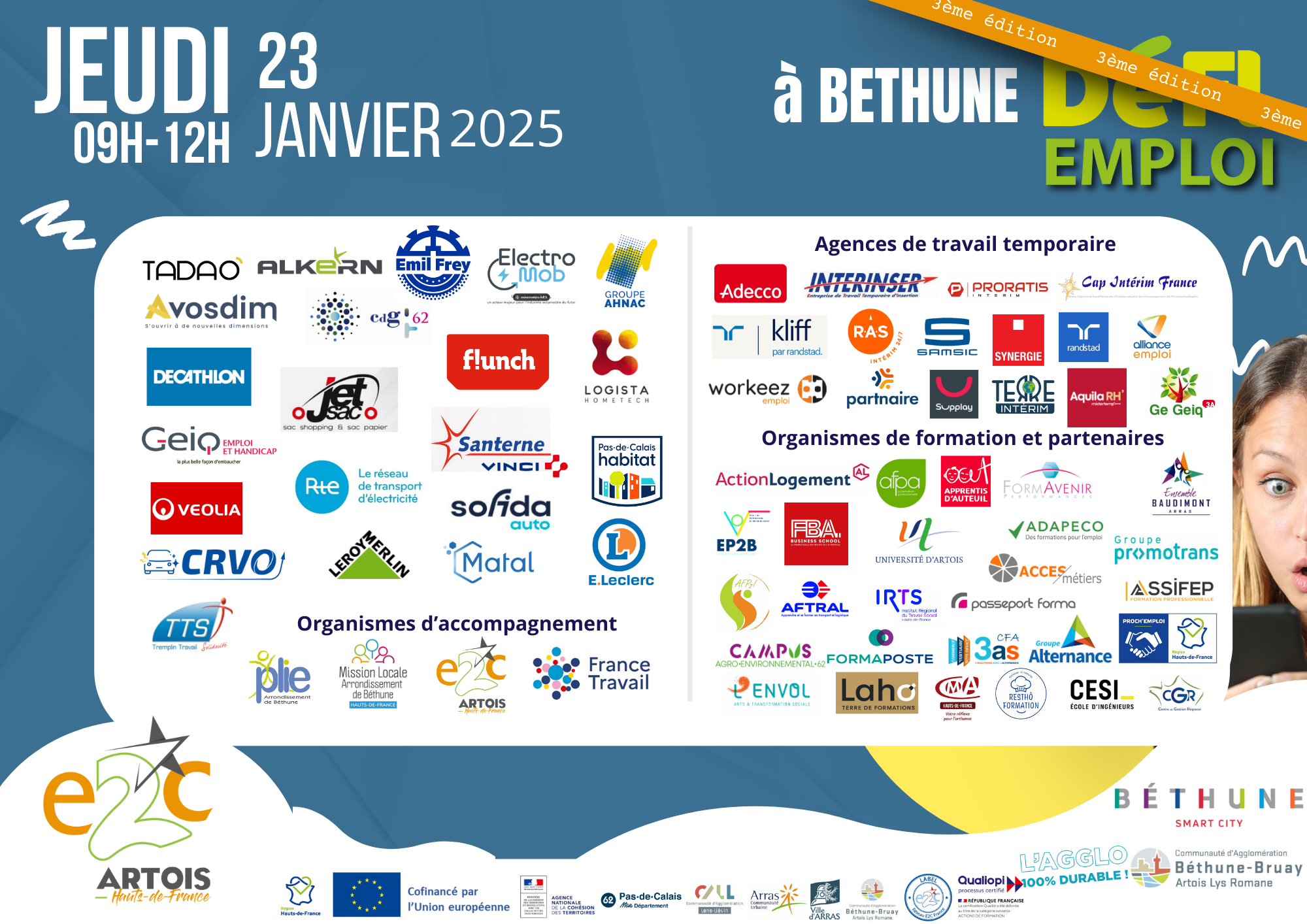 DEFI EMPLOI Béthune 23 01 2025 - E2C Artois