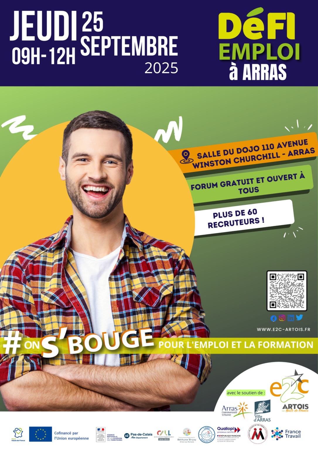 DEFI EMPLOI ARRAS 25 09 2025 - E2C Artois